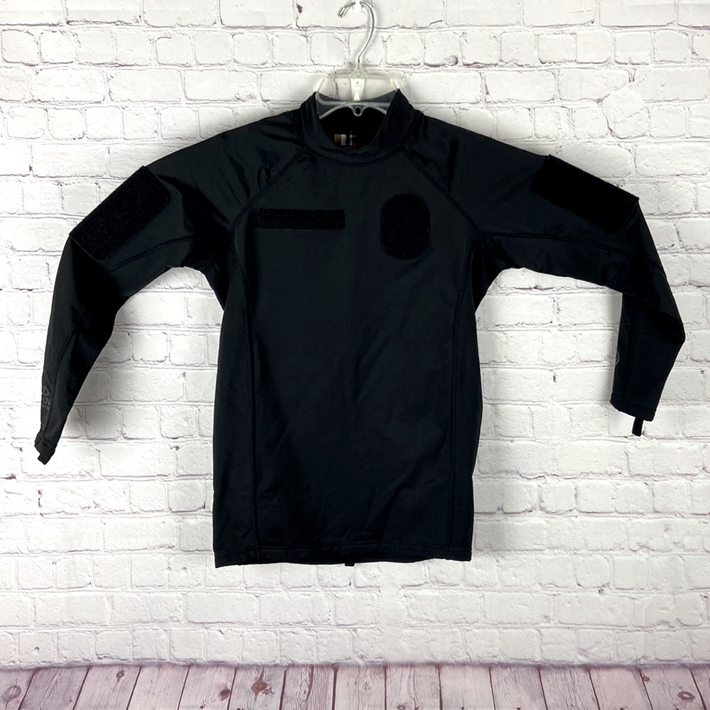 Hazard 4 Men's Black Combat Rash Guard Base Lycra Tac… - Gem